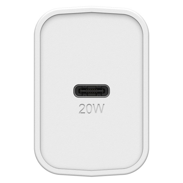 Otterbox Mobilladdare 20W USB-C PD Cloud Dust White