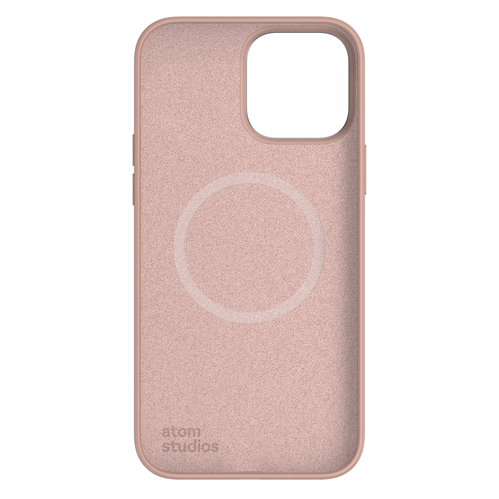 Atom Studios iPhone 13 Pro Max Skal Split Silicone MagSafe Pink Clay
