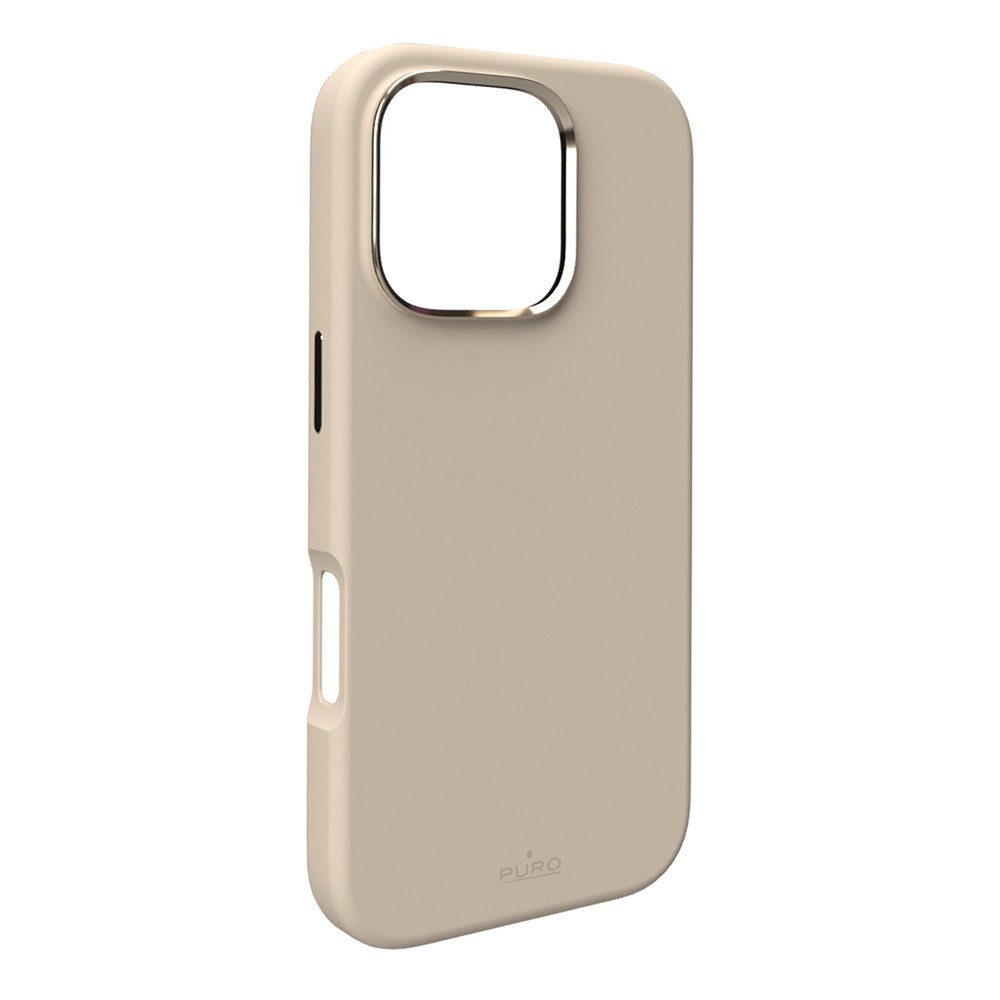 Puro iPhone 16 Pro Skal ICON Mag Pro Beige | SkalHuset.se