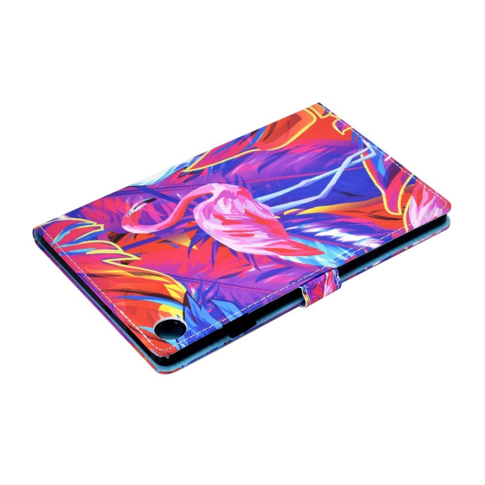 Lenovo Tab M10 Plus (3rd Gen) TB125 TB128 Fodral Motiv Flamingo ...