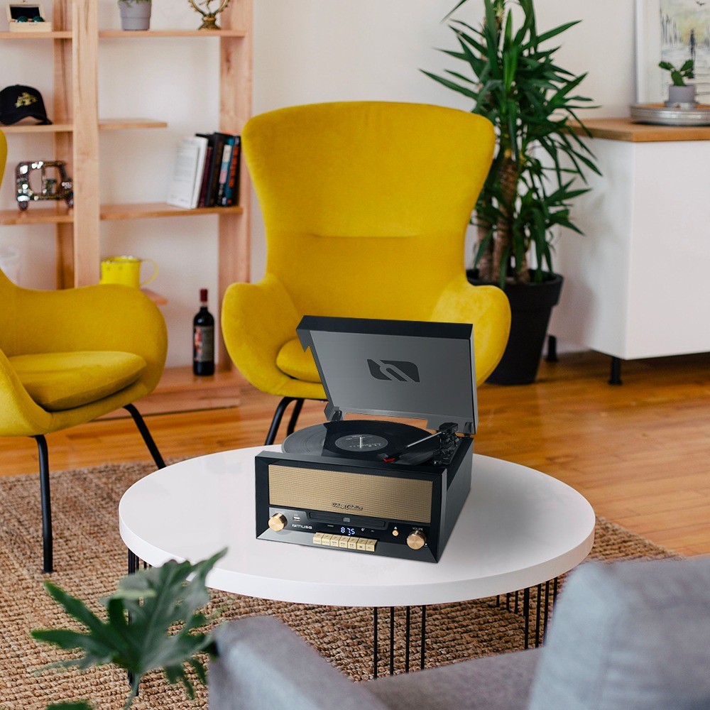 Muse MT-110 DAB DAB+ Turntable Micro System