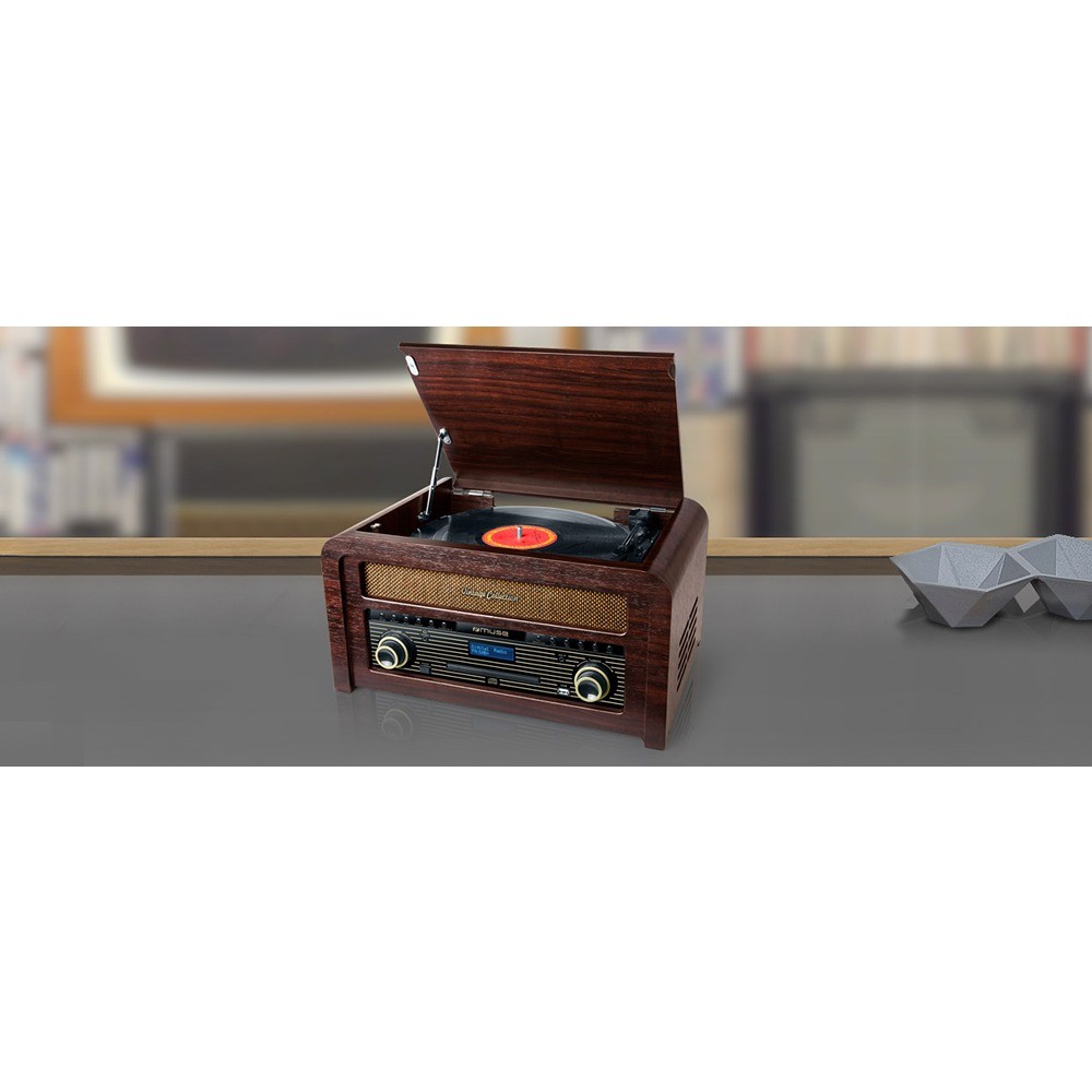 Muse MT-115 DAB DAB+ Turntable Micro System