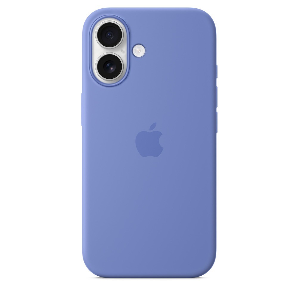 Apple Original iPhone 16 Skal Silicone Case MagSafe Periwinkle